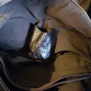 Prune | Bags | Prune Brown Croc Print Handbag | Poshmark